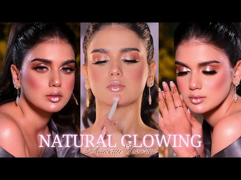 Simple Glowing Makeup Tutorial For Beginners | LearningWith Nk - YouTube