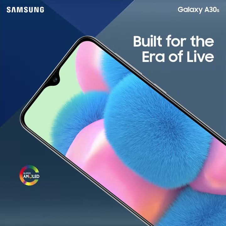 Samsung Galaxy A30s - Display - YouTube