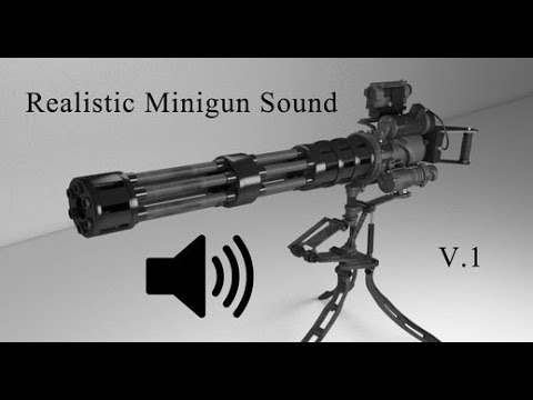 GTA SA : Minigun Sound Mod V.1 - YouTube