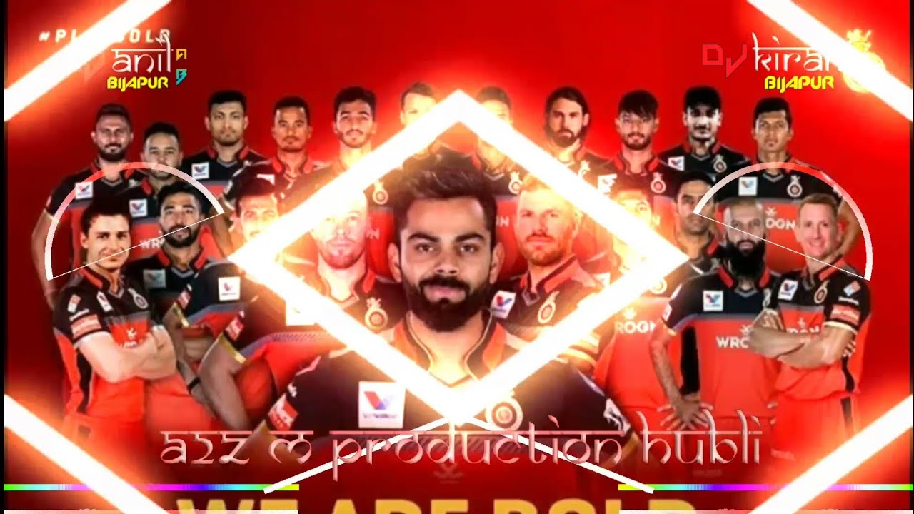 RCB New 2020 Dj Trance Song Royal Challengers Bangalore Dj Trance Song ...