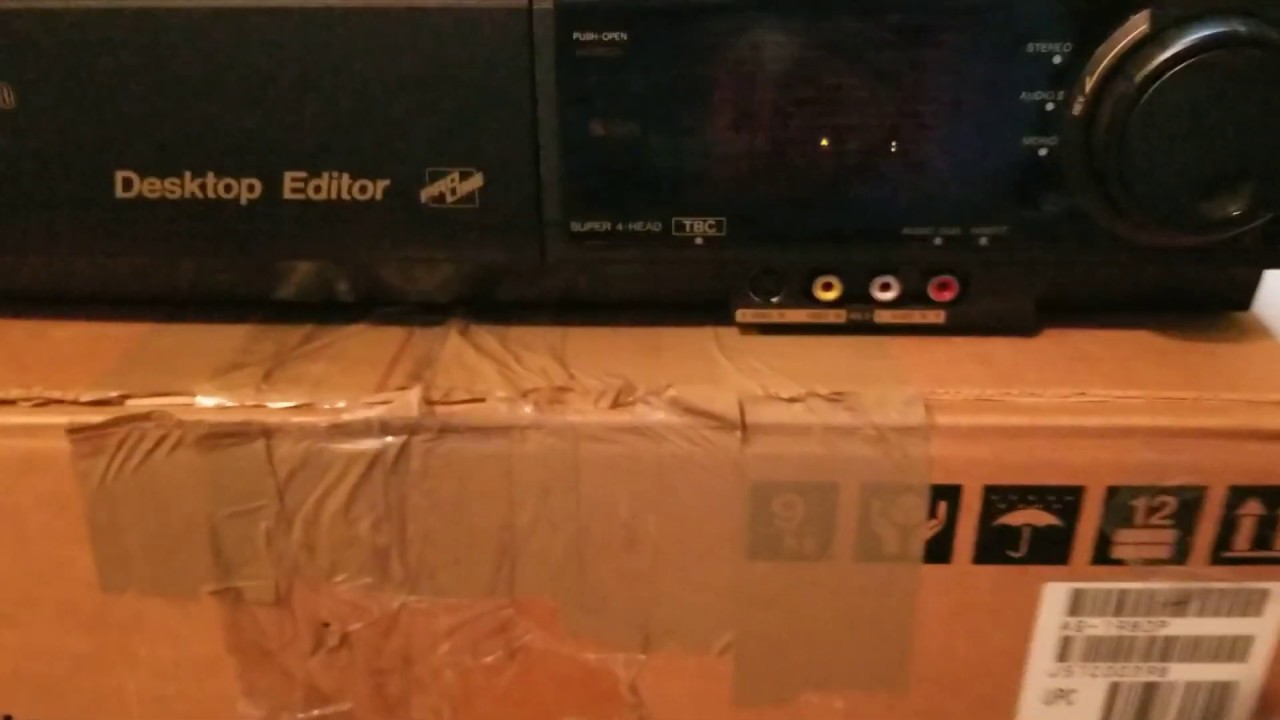 Panasonic Ag-1980 S-vhs Video Cassetera - YouTube