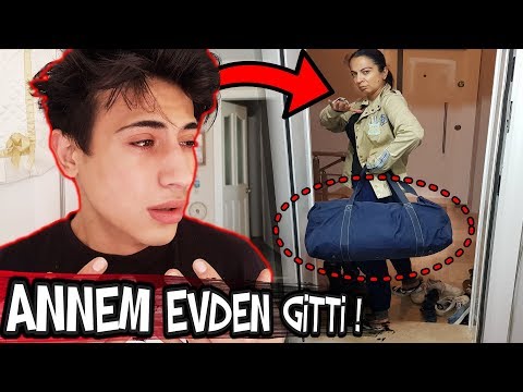 ANNEM EVDEN GİTTİ !! * Efsane Şaka *