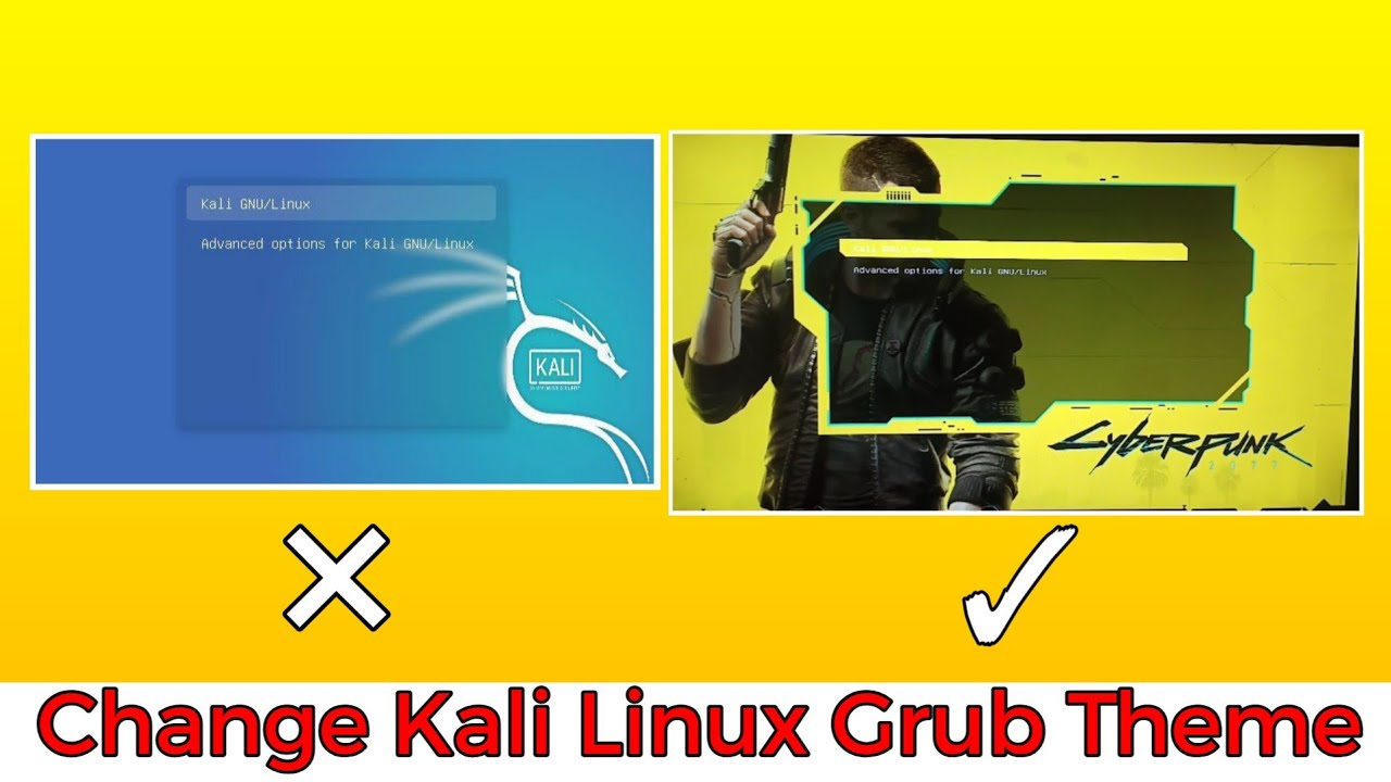 Change Kali Linux Grub Theme | Ndue Action.Pvt.Ltd | Navnish Rana - YouTube