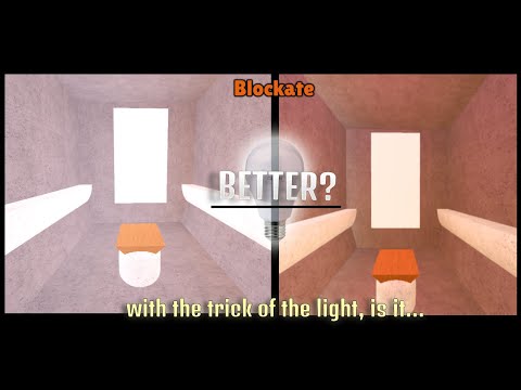 roblox blockate - 2 tips for better lighting - YouTube