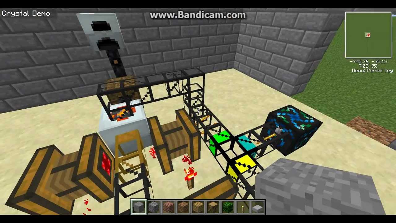 Tekkit Blaze Rod Machine/ Infinite EMC Machine - YouTube