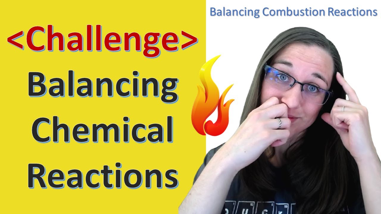 Balancing Combustion Reaction Test Questions (35) - YouTube