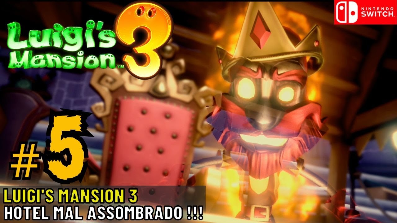 Luigi's Mansion 3 #5 | ENTRAMOS NA ERA MEDIEVAL E DERROTAMOS O REI ...