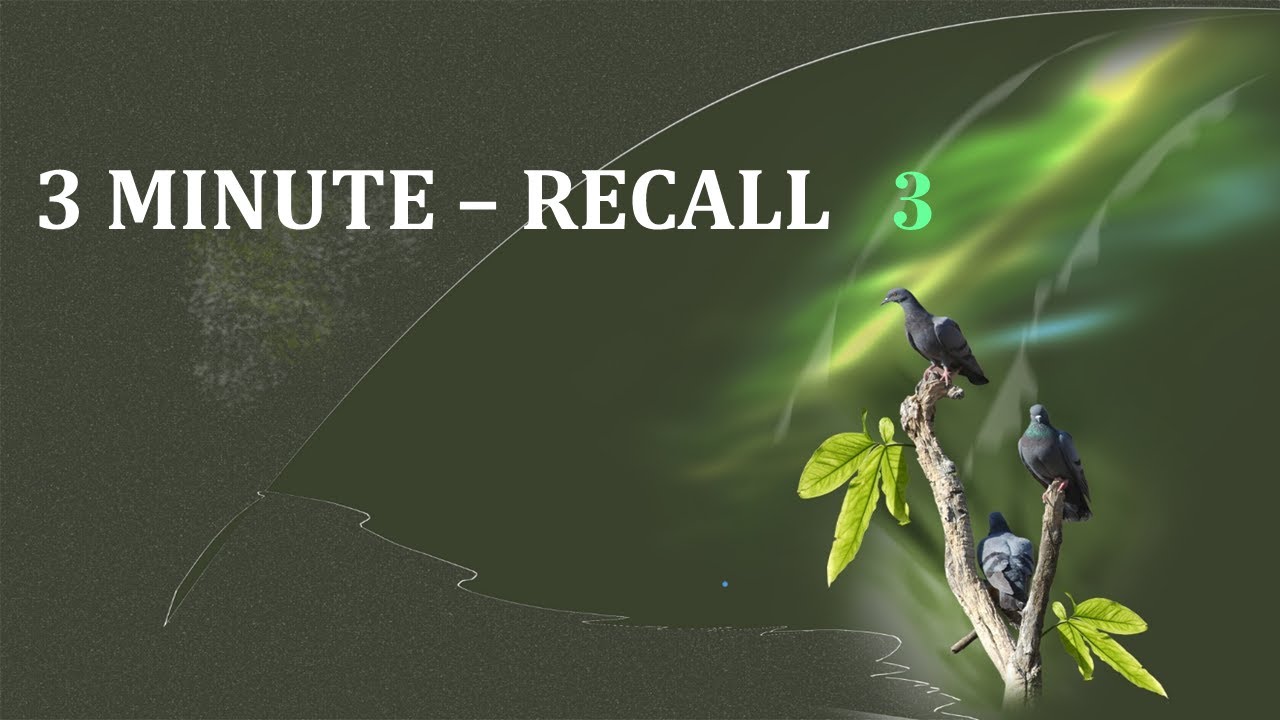 3 Minute Recall - 3 || Geography || Tnpsc || Teach 4U - YouTube