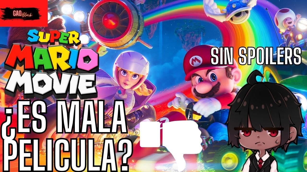 LA PELICULA DE SUPER MARIO ES..... - YouTube