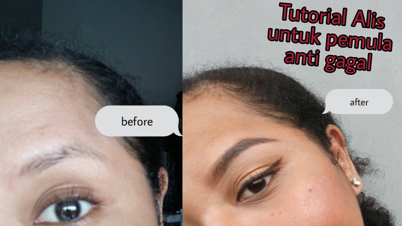Tutorial Bikin Alis Untuk Pemula - YouTube