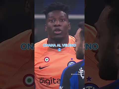 Nervi tesi durante Inter-Porto #Onana #dzeko