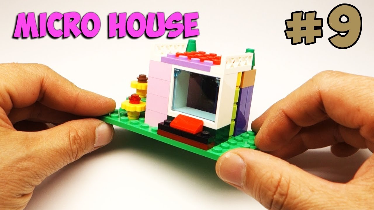 LEGO Micro House (Stage 1) - How to Build ( All Parts From Classic Set ...