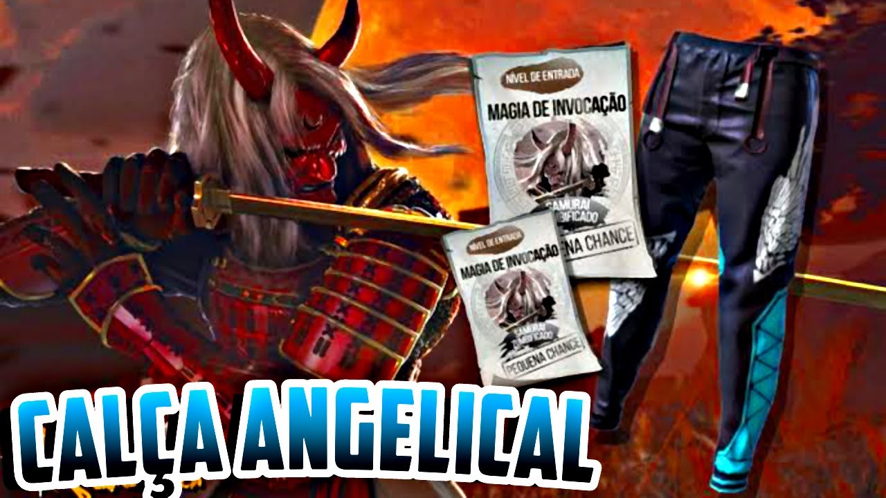 🔥 FREE FIRE AO VIVO 🔥 TENTANDO PEGAR CALÇA ANGELICAL 🔥 CODIGUIN AO VIVO ...