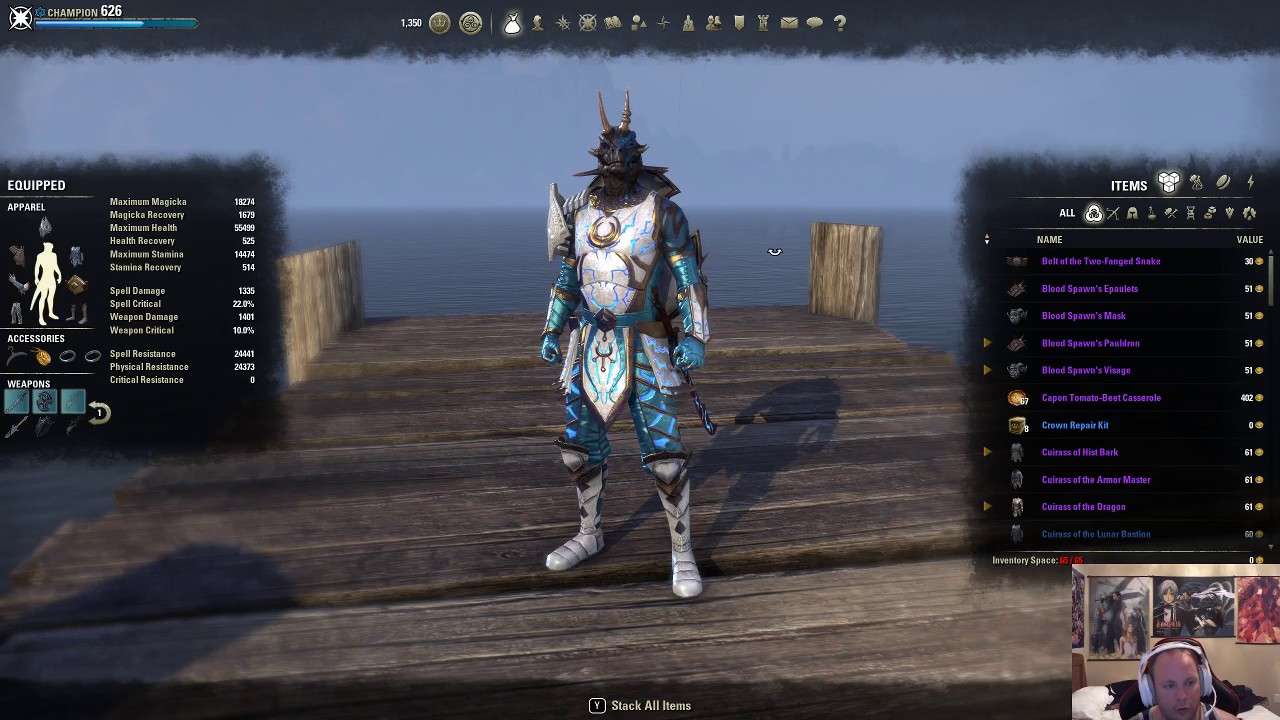 ESO Warden tank for Morrowind patch - YouTube