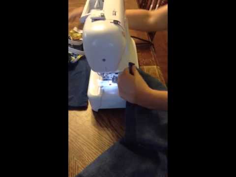 A complete video for easy to sew girls culottes part 1