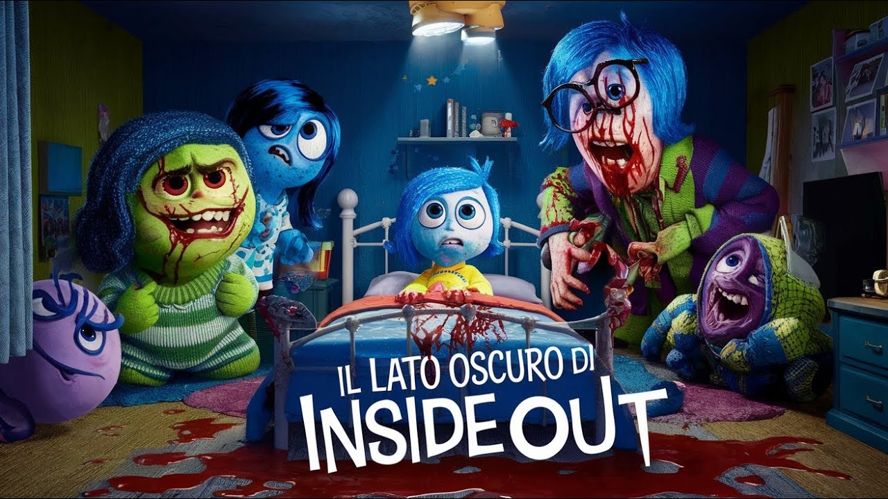 INSIDE OUT: L'OSCURA CREEPYPASTA che ti TRAUMATIZZERÀ per SEMPRE!😱(Non ...