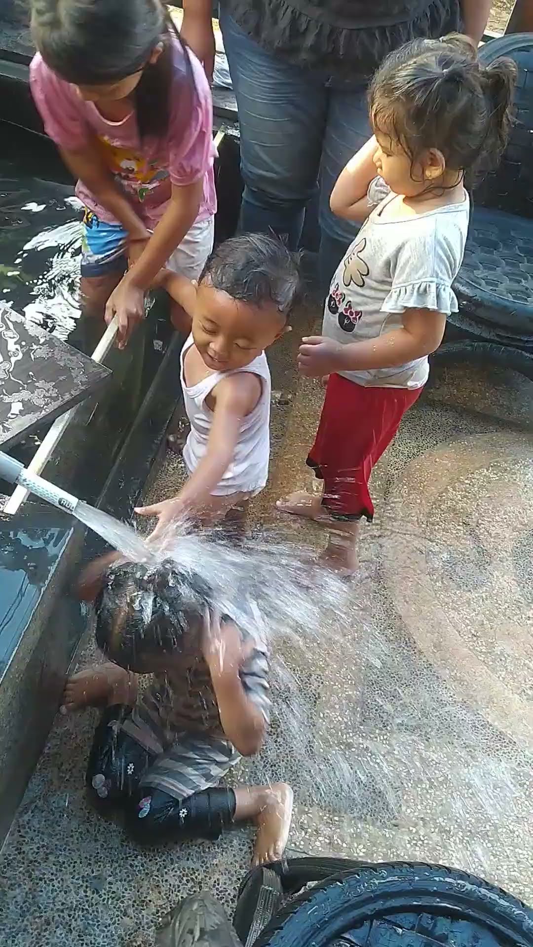 Main Air Bareng Dedek Gabriel Youtube