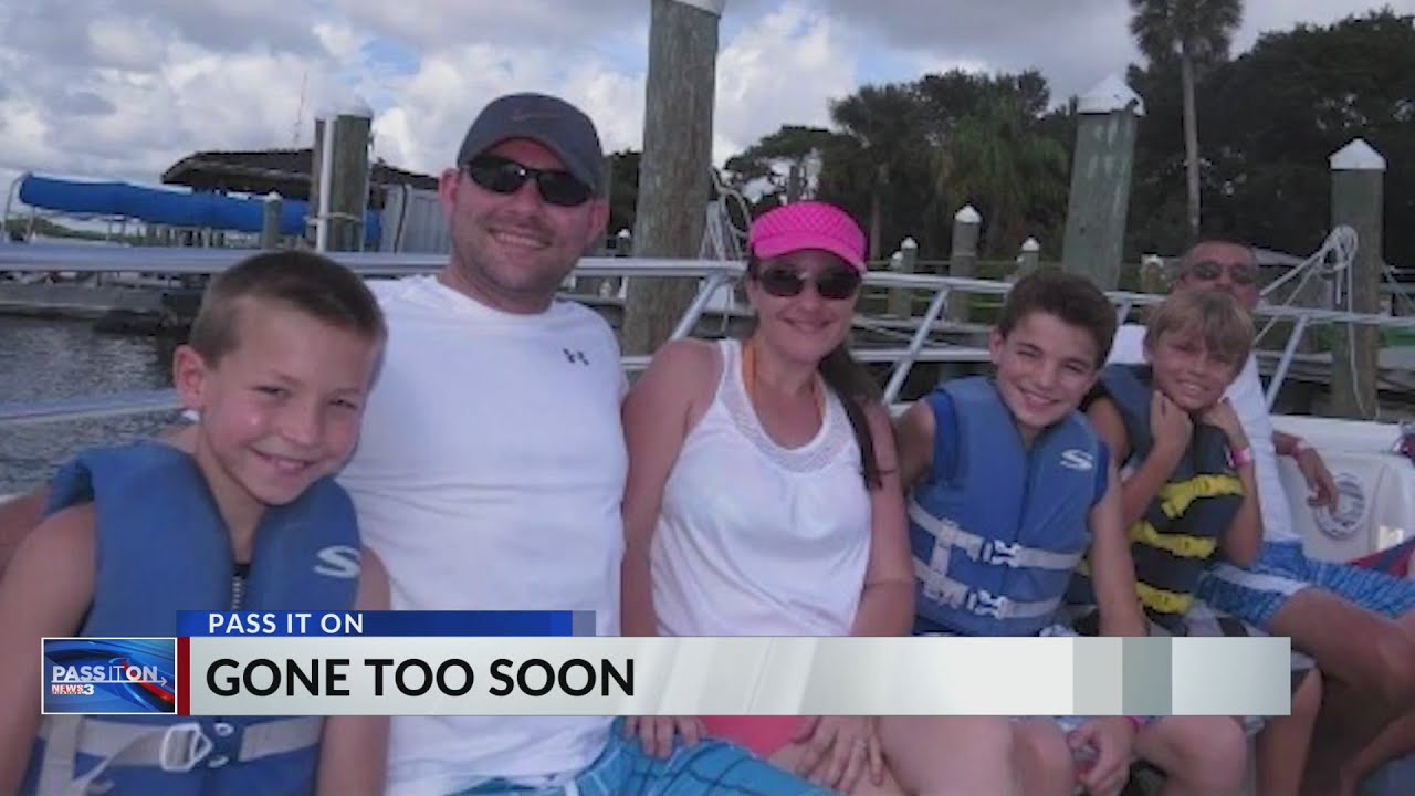 Pass It On: Mother of 6 receives help after husband loses battle with PTSD - YouTube