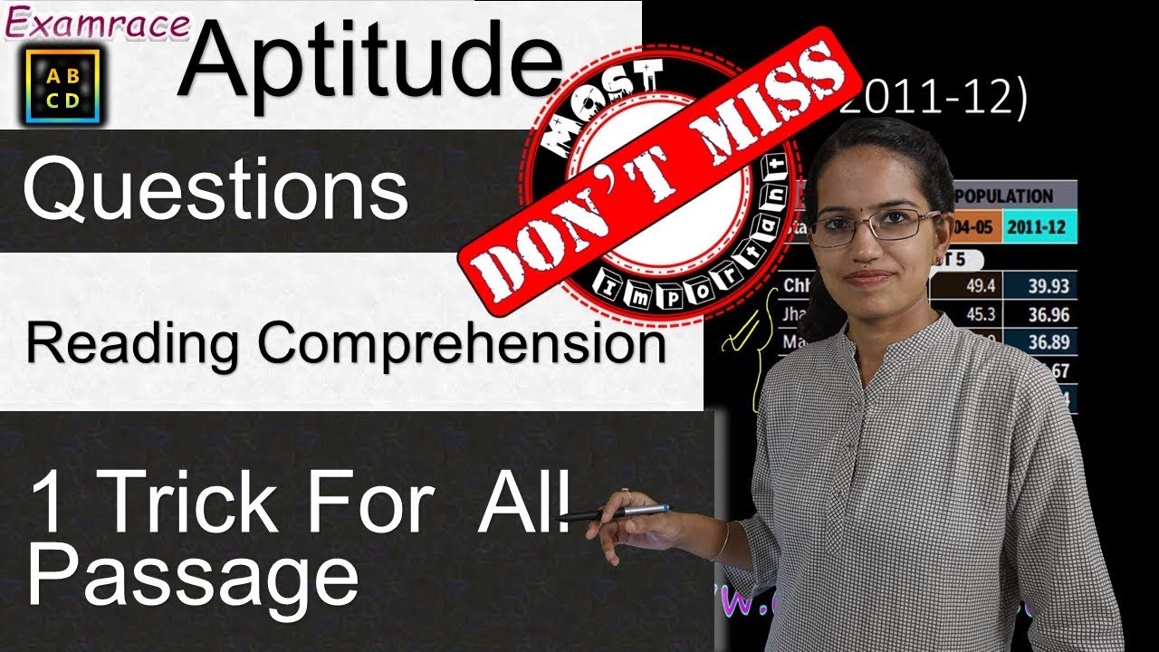 1 Key to Unlock Success in Reading Comprehension Questions - YouTube