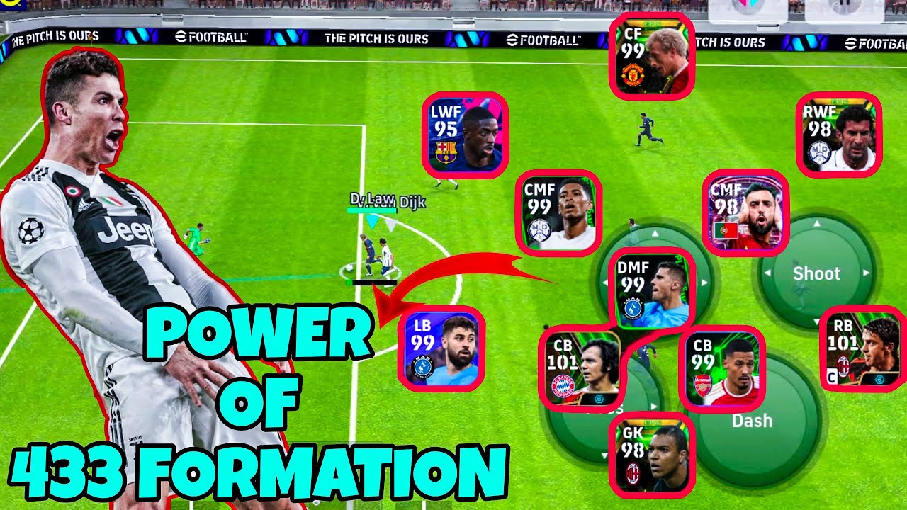 Master the 433 Formation in eFootball 24 with these Expert Tips | Long ...