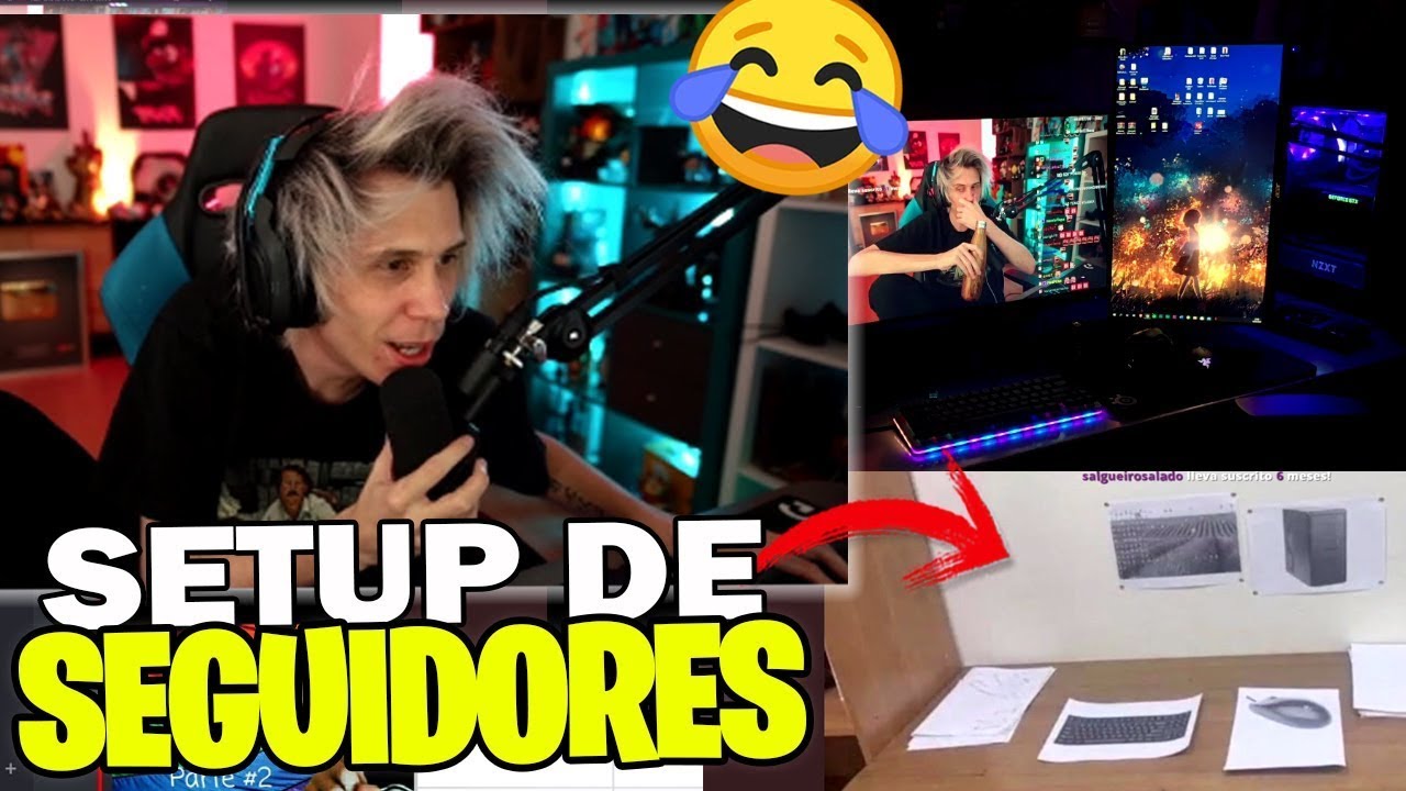 RUBIUS Reacciona A LOS PEORES y Mejores SETUPS de sus SEGUIDORES - YouTube