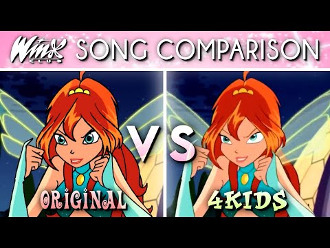 Winx Club ORIGINAL vs 4KIDS | Song Comparison! (Seasons 1 to 3)