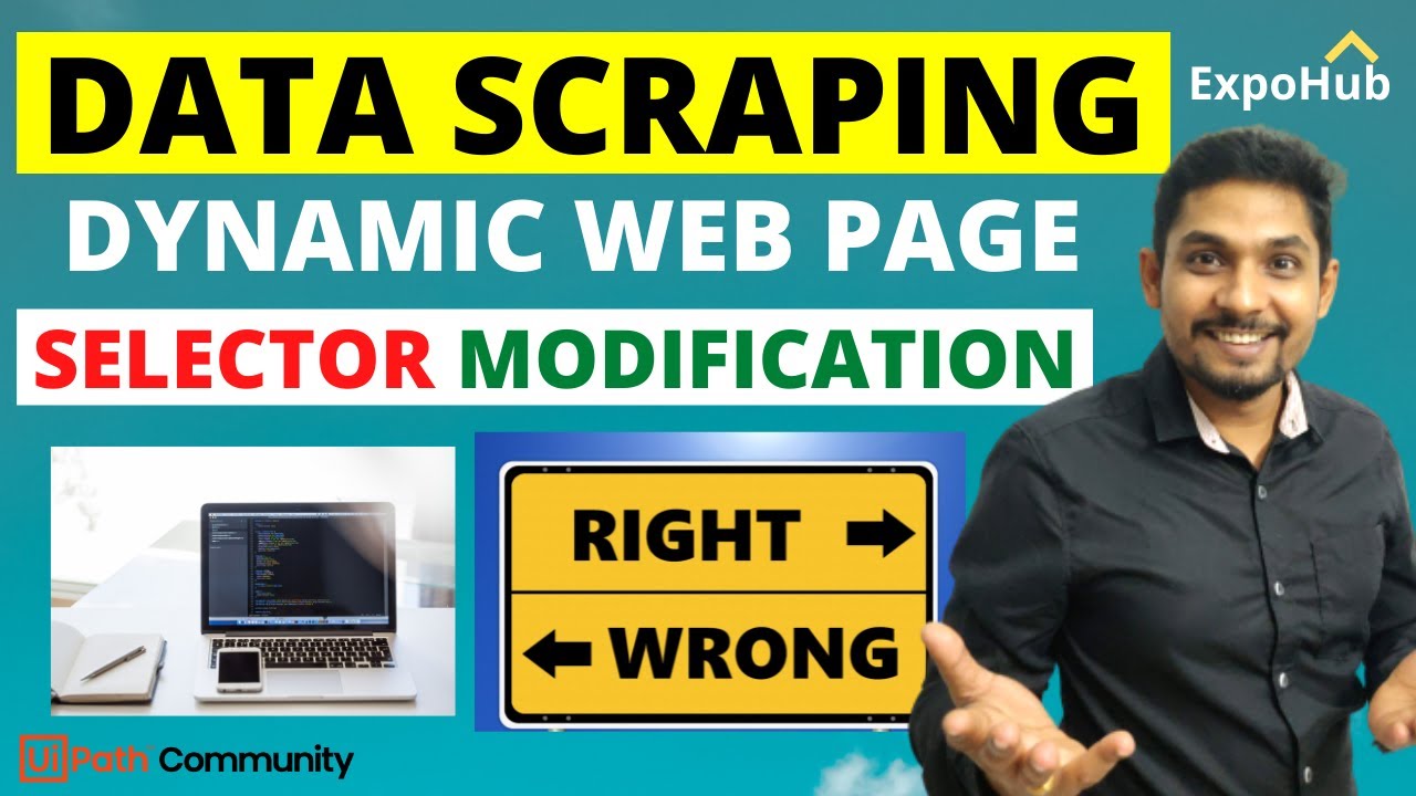 Uipath Data Scraping Selector Modification Dynamic Pages Uipath Certfication Preparation