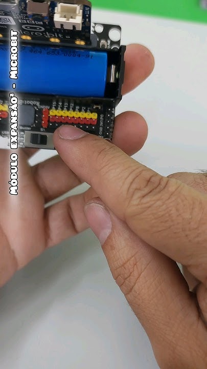módulo de expansão robot:bit parte 2 para Microbit, para criar novas possibilidades #maker # ...