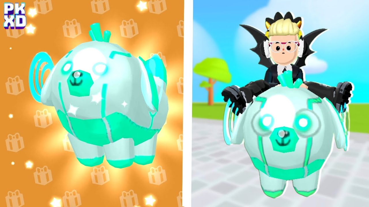 I GOT SHINY NEON DOG || FUNNY PET TRADING MOMENTS || PK XD #pkxdpet # ...