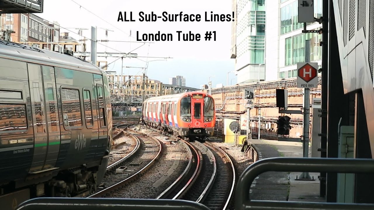 London Tube: All Sub-Surface lines - YouTube