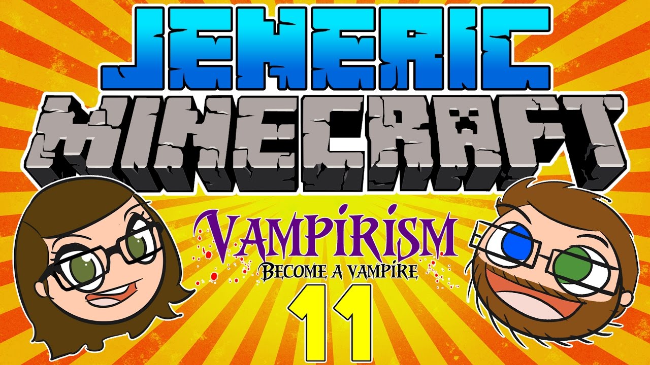 JenEric Minecraft: SUCH A VIOLENT VAMPIRE! - Vampirism Mod (Ep11) - YouTube