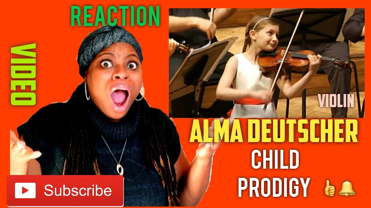 ALMA DEUTSCHER- Child Prodigy Composer/ Violin CONCERTO 💖 - YouTube