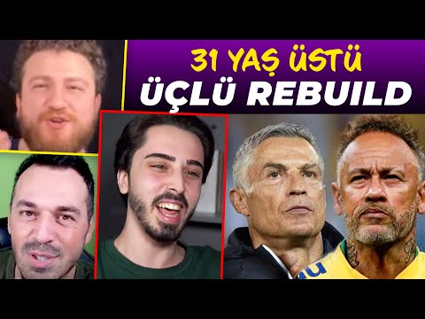 31 YAŞ ÜSTÜ FUTBOLCULAR ÜÇLÜ REBUILD LİGİ // FIFA 23 KARİYER @OnurOnline @UKarakullukcu   ​