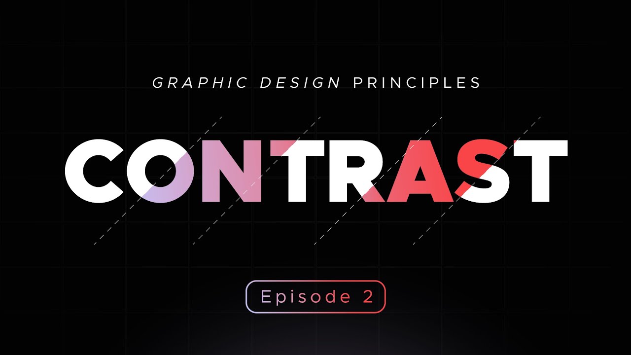 How to apply Graphic Design Principles to your Designs | Contrast ...