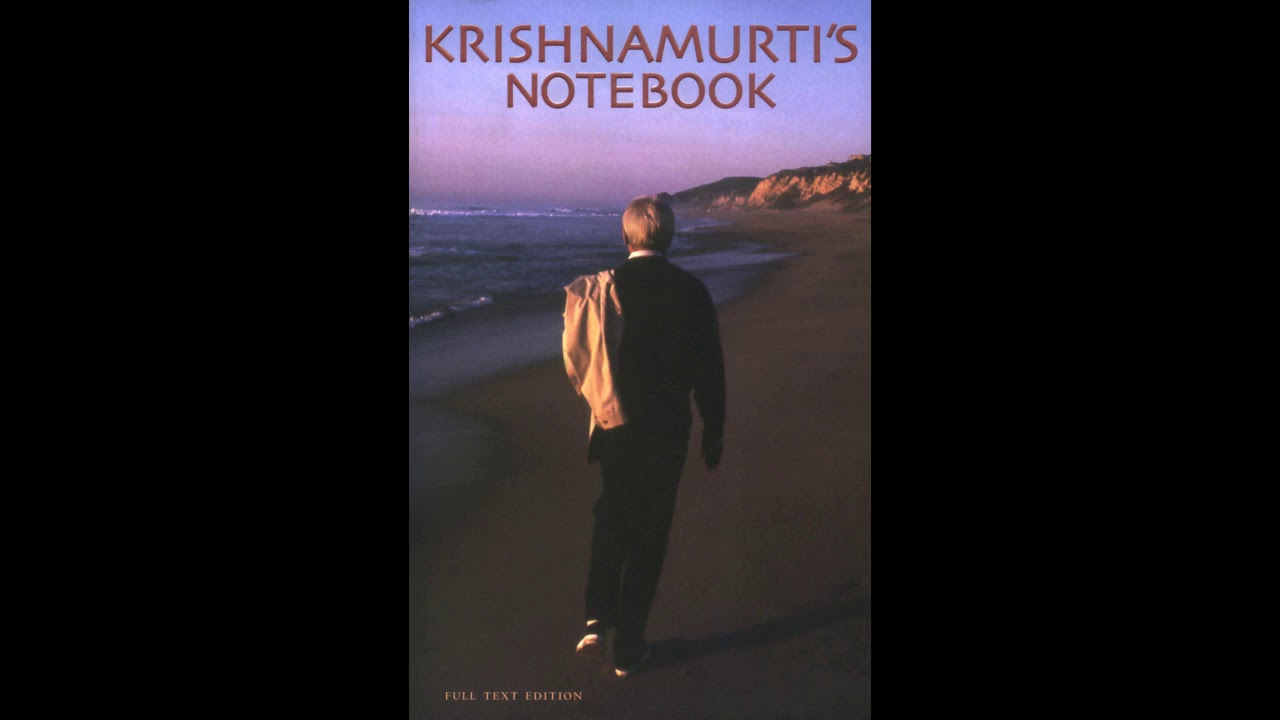 Krishnamurti's Notebook - deep to the marrow - YouTube