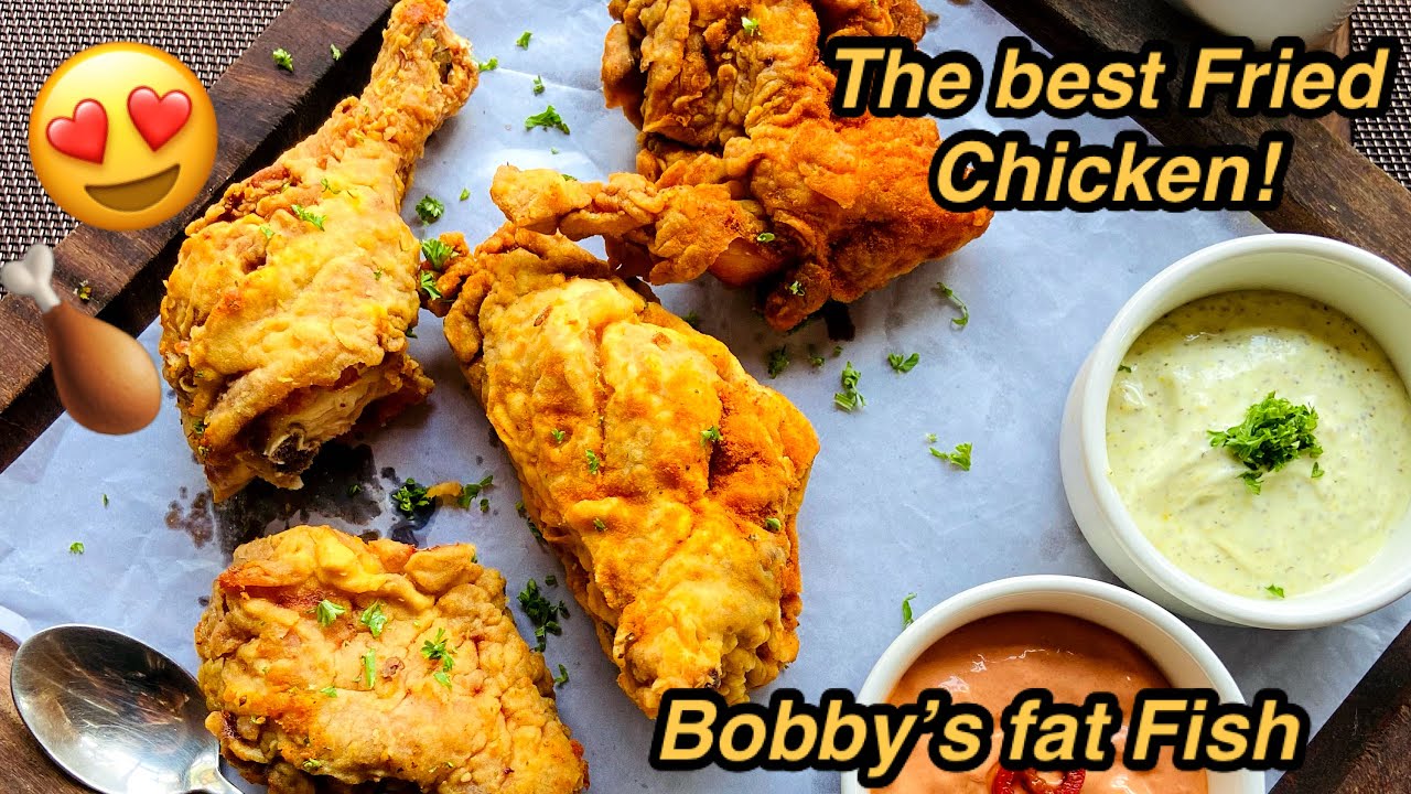 The best Fried Chicken! | Bobby’s Fat Fish | Anjuna Goa | Goa Food Vlog ...