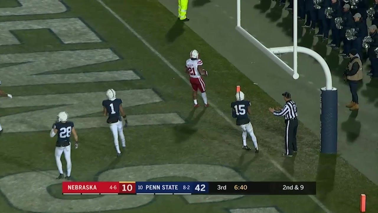 Mikale Wilbon TD Run vs. Penn State - YouTube