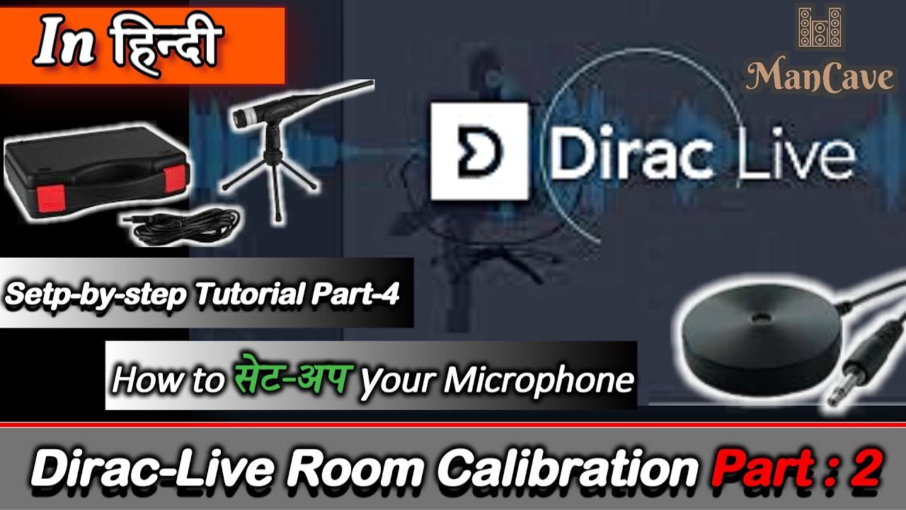 Dirac-Live Room Calibration: Part 2 | सेट-अप Calibration Mic | #dirac # ...