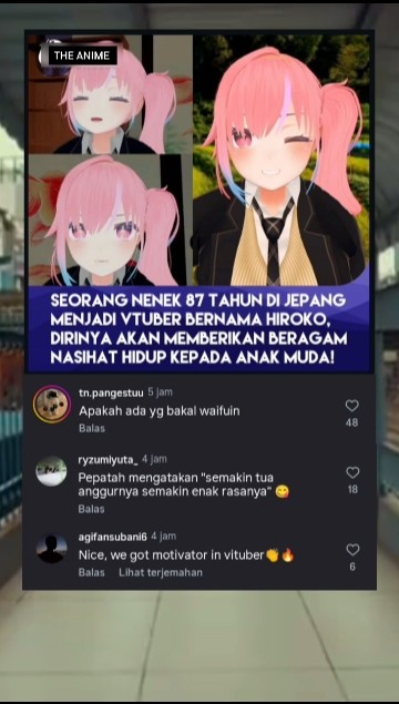 NENEK 87 TAHUN DI JEPANG JADI VTUBER - YouTube