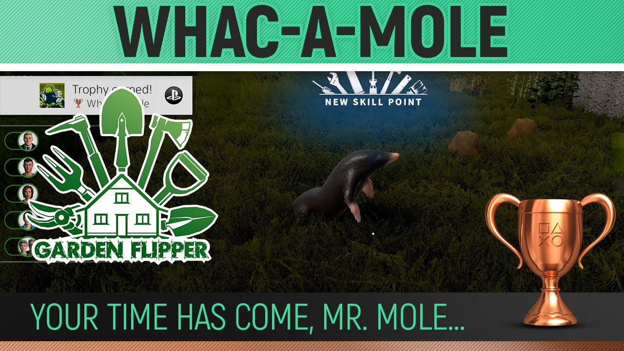 House Flipper - Garden DLC - Whac-A-Mole 🏆 Trophy / Achievement Guide ...