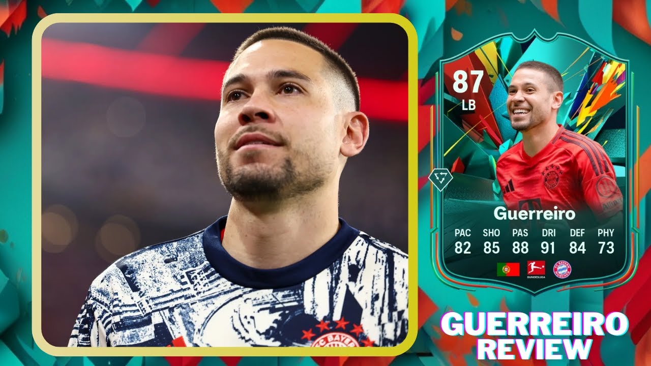 ¡UN BOX TO BOX COMPLETO! Raphaël Guerreiro 87 TOTAL RUSH Review EA FC ...