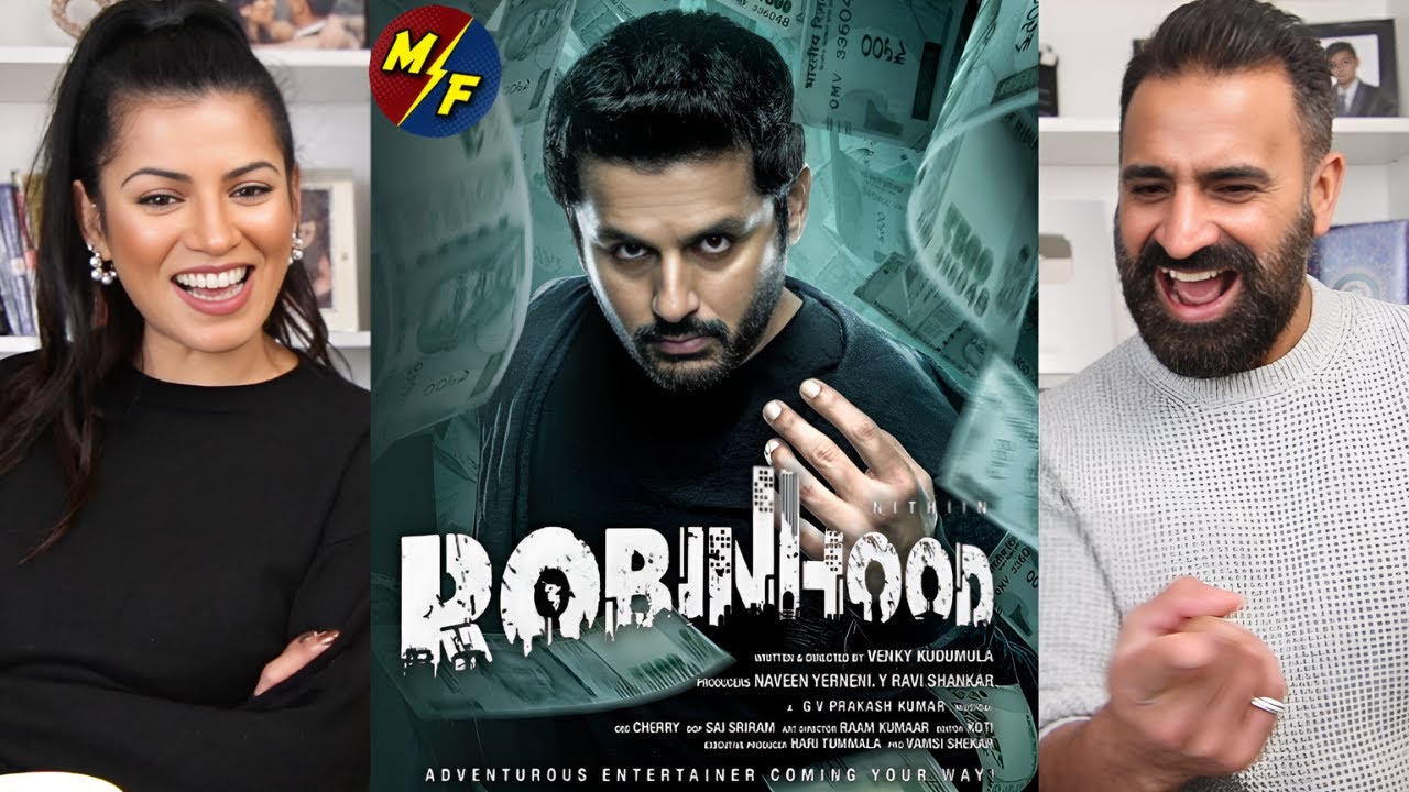Robinhood Official Teaser | Nithiin | Sreeleela | Venky Kudumula | GV Prakash | Mythri Movie ...