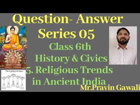 Class 6th/ History/ lesson no.5.Religious Trends in Ancient India ...