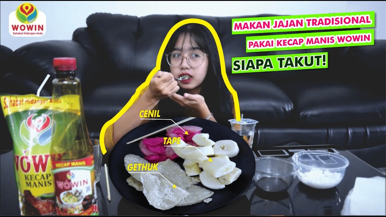 MAKAN JAJAN PASAR PAKAI KECAP MANIS WOWIN? SIAPA TAKUT! - YouTube