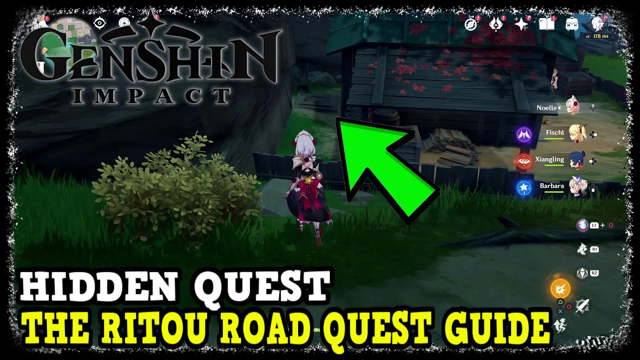 The Ritou Road Quest Guide in Genshin Impact (Inazuma Hidden Quest ...