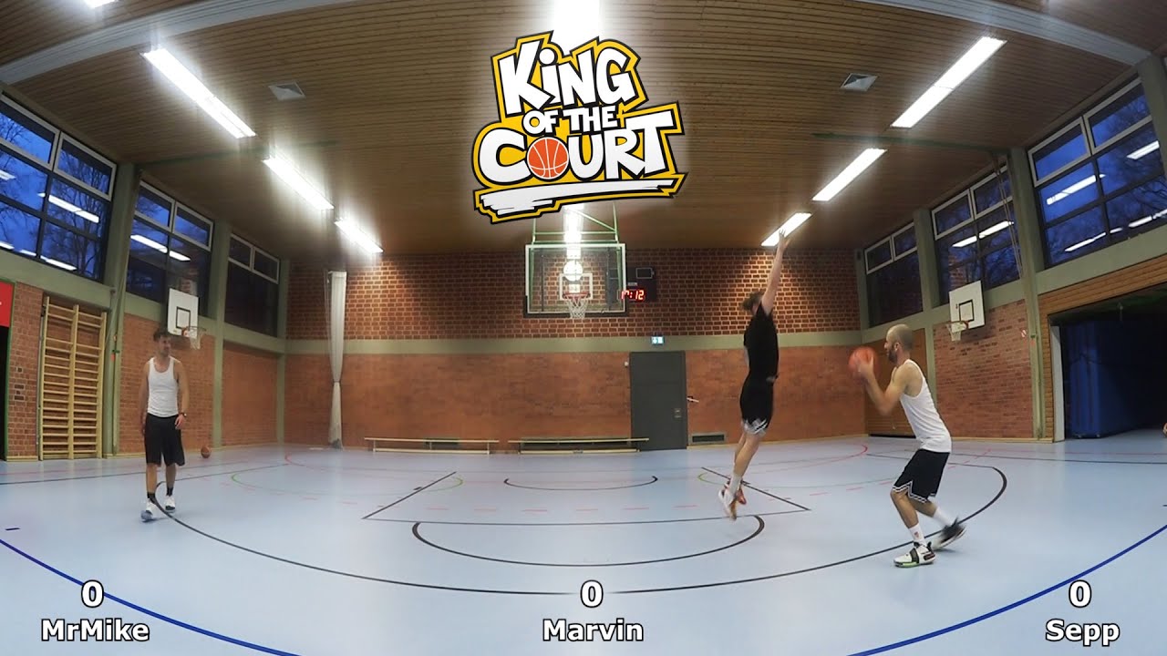 King of the Court - 1vs1vs1 Basketball - MrMike vs Marvin vs Sepp - YouTube