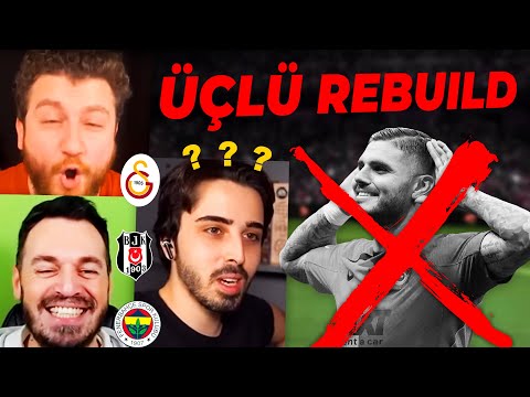 TAHMİN EDERSEN ADAM SİLİNİR! *SÜPER LİG ÖZEL* // FIFA 23 ÜÇLÜ REBUILD @OnurOnline @UKarakullukcu