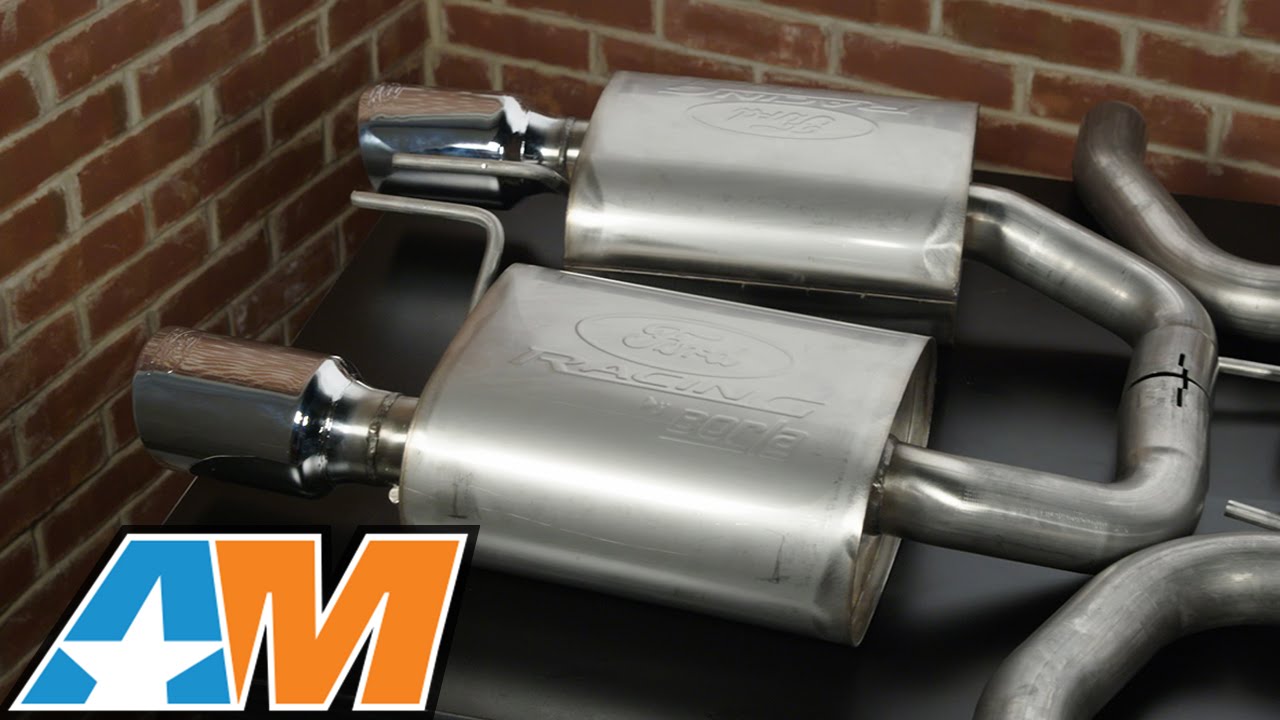 2015-2016 Mustang GT Ford Racing by Borla Exhaust Sound Clip Sport ...