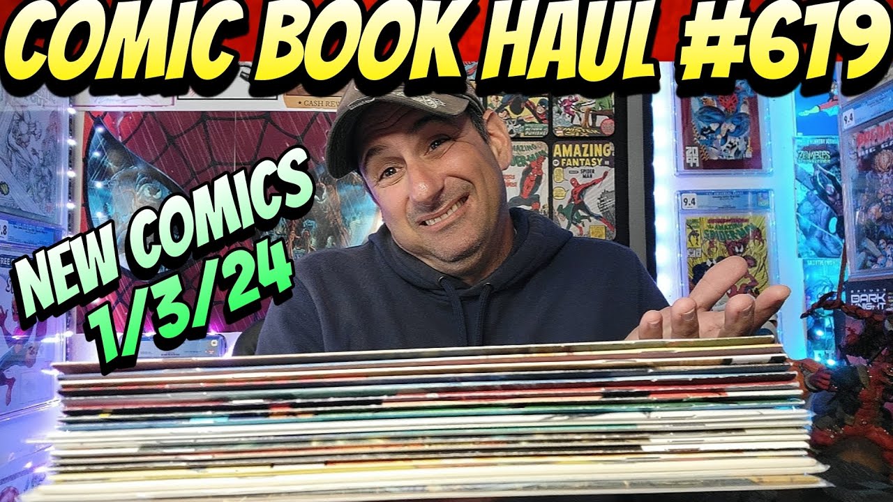 Comic Book Haul #619 The First Haul Of The Year is Kind Of Mid 😕 - YouTube