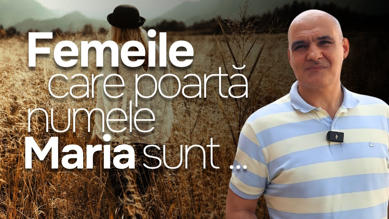Ce înseamnă numele Maria și ce binecuvântări aduce? - YouTube